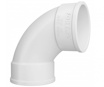 CURVA 90 CURTA P/ESG.SEC - DN 40 KRONA - Ferragem Spigolon